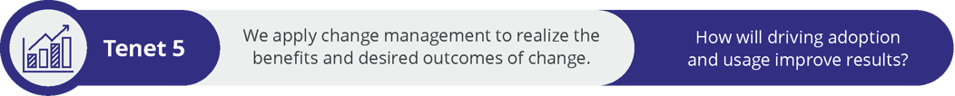5 Tenets of Change Management