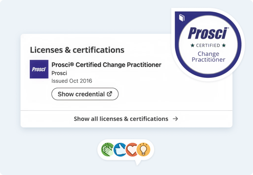 Change Management Certification Online & In-Person | Prosci