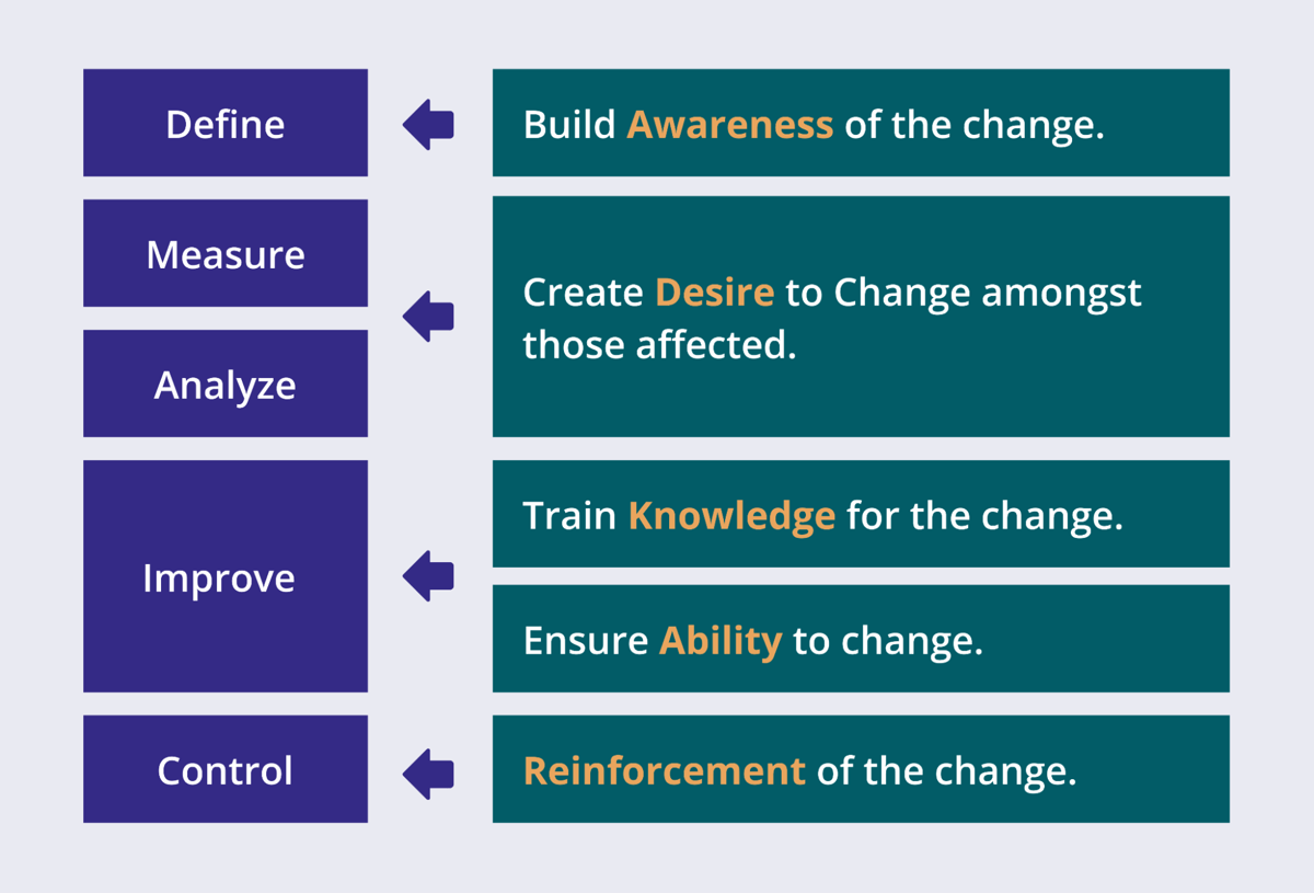 Six Sigma and Change Management for Sustainable Success