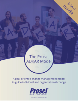 O Prosci ADKAR® Model | Prosci