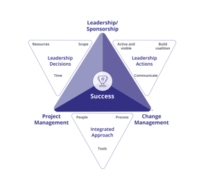 How Executives Support the Prosci Change Triangle (PCT) Model