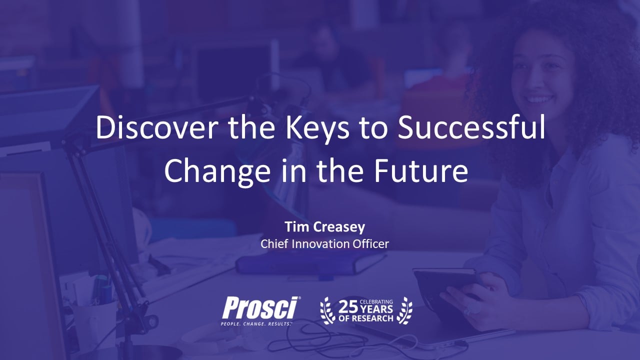 Discover the Keys to Successful Change in the Future
